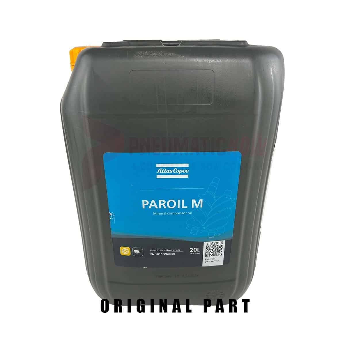 Atlas Copco/Chicago Pneumatic Oil Can Paroil M 20L Part 1615594800 ...